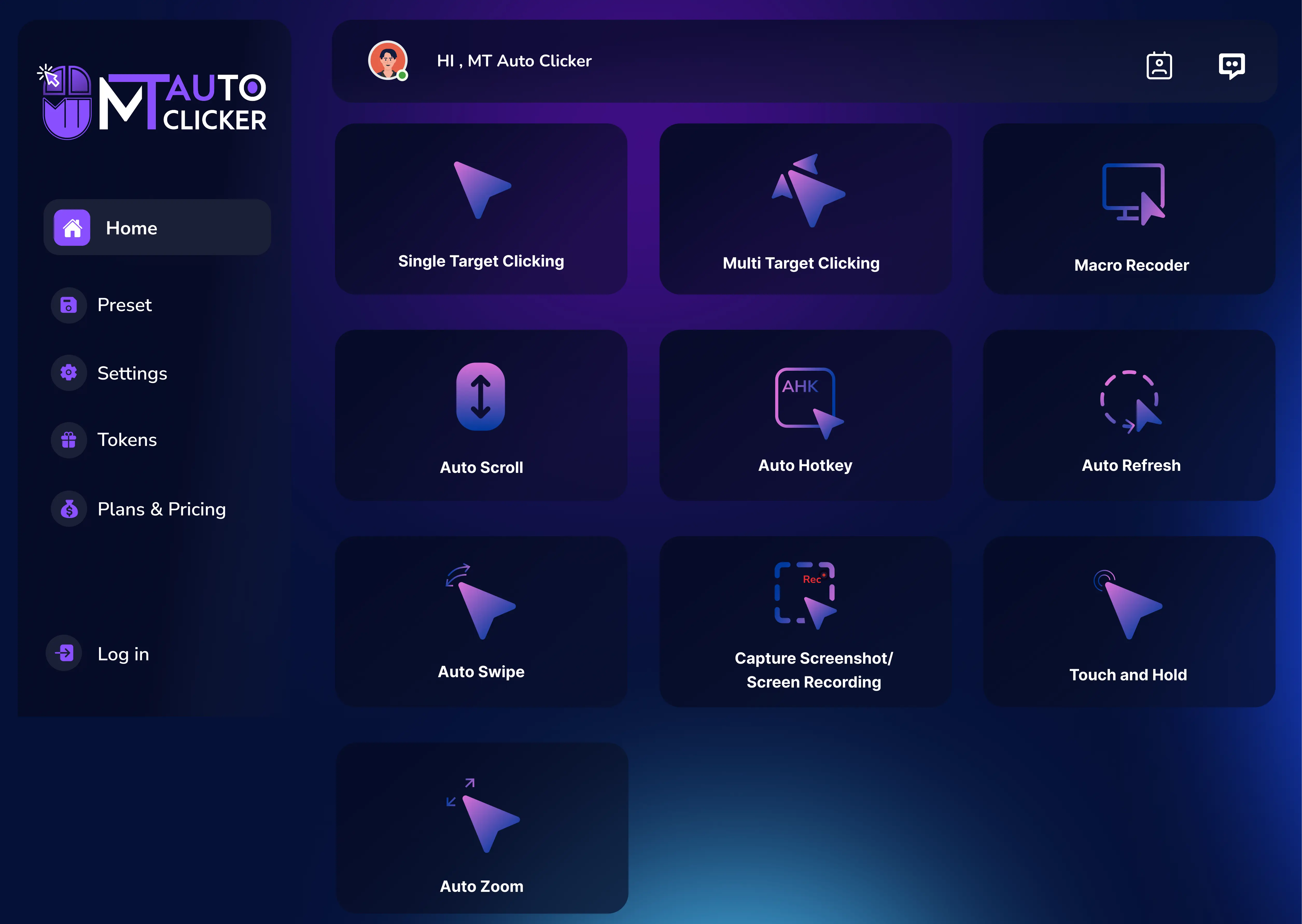 MT Auto Clicker - Logiciel Gratuit d'Auto-Clicker et Enregistreur de Macros
